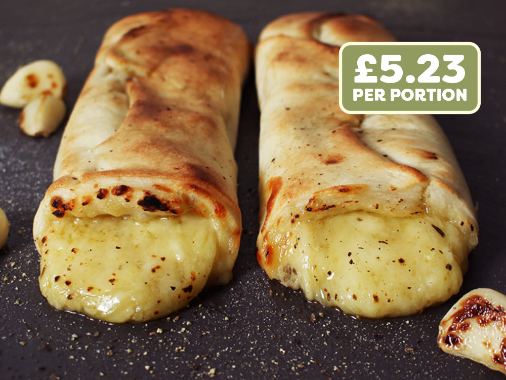 Garlic Cheese Calzones (v) – The Calzone Kitchen