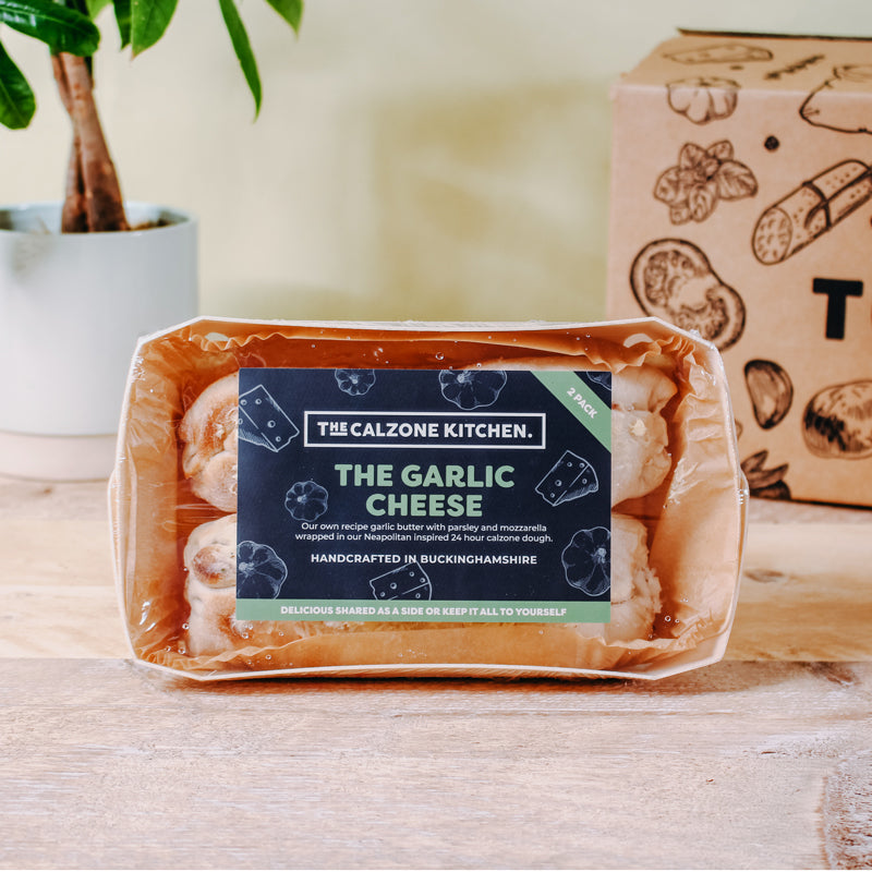 Garlic Cheese Calzones (v) – The Calzone Kitchen