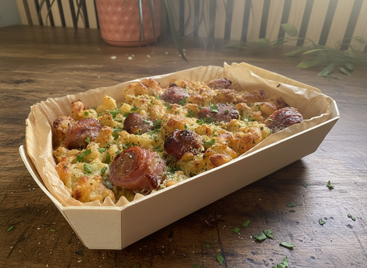 Big Nanny's Pigs n' Blankets Macaroni Cheese – The Calzone Kitchen